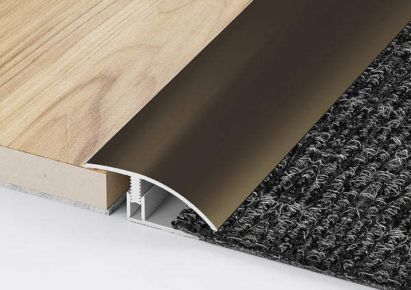 Laminate-LVT Ramp Profile - Black - Hardwoodfloorstore
